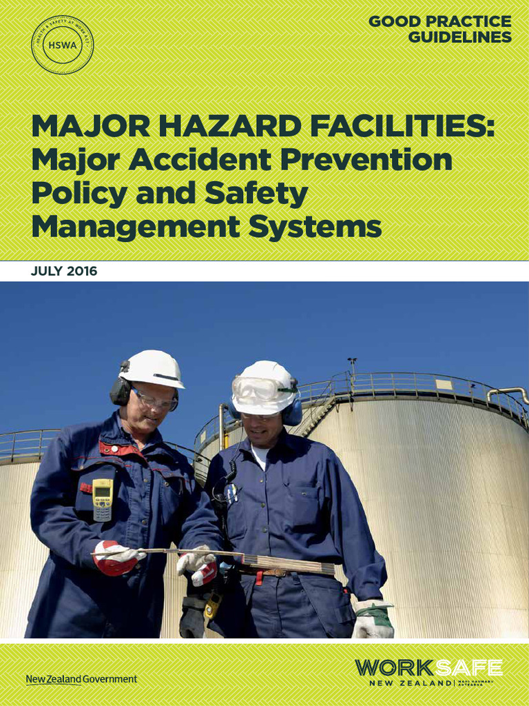 71WKS 4 Major Hazard Facilities Accident Prevention Policy and Safety ...