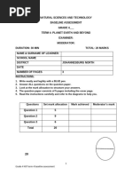 Grade 5 NST Term 4 Assessment Guide | PDF | Earth | Physical Sciences