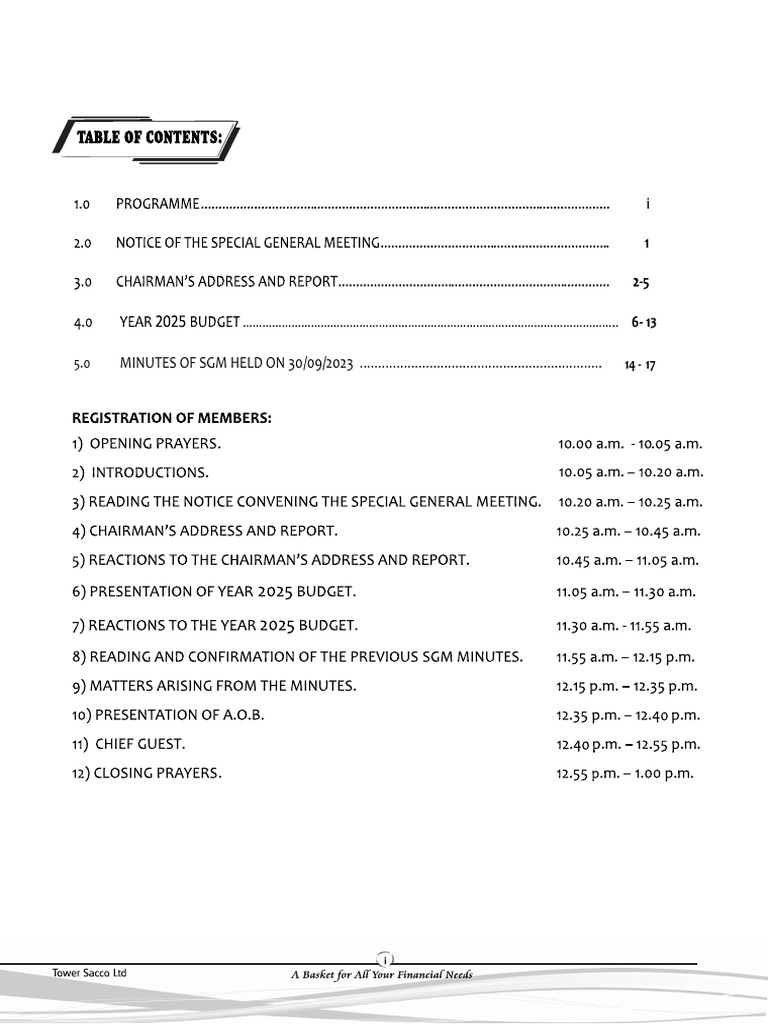 Tower Budget 2024 FINAL | PDF | Banks | Fee