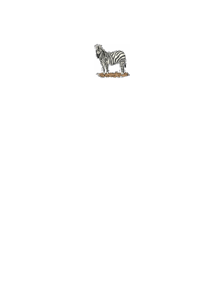 Lions at Lunchtime Activities Guide | PDF | Lion | Zebra