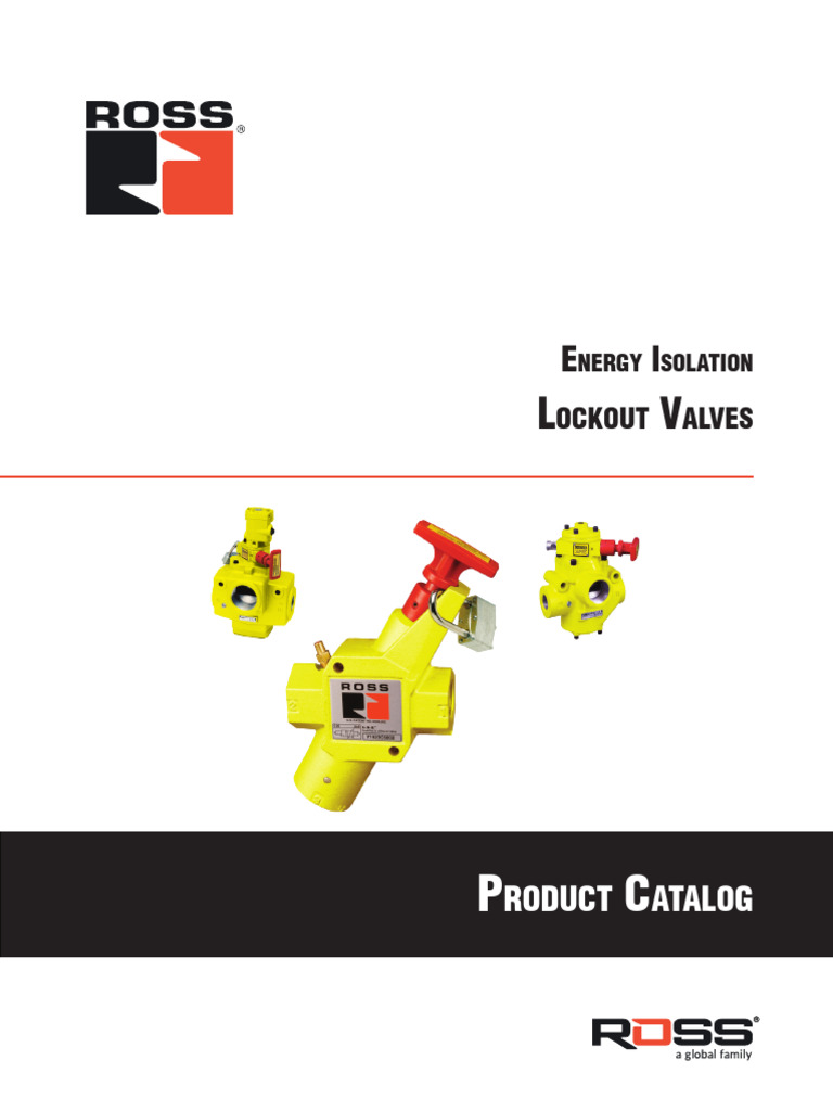 Energy Isolation Manual Lockout L-O-X Valves Ross-Lox en | PDF | Valve ...