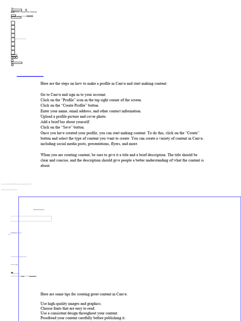 How To Make Canva Account 2026 | PDF | Scribd | Computing