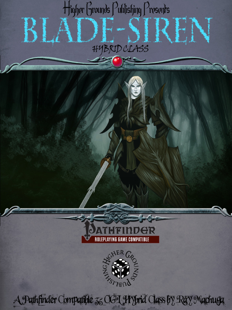 Higher Grounds - Hybrid Class - Blade-Siren | PDF | Elf (Dungeons ...