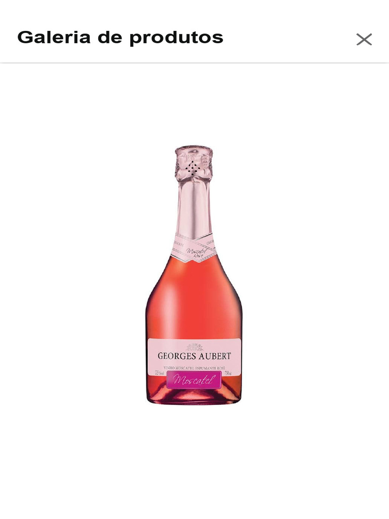 Espumante Moscatel Rosé Georges Aubert 750ml | PDF