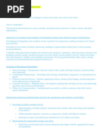 Reception Standard Operating Procedure | PDF