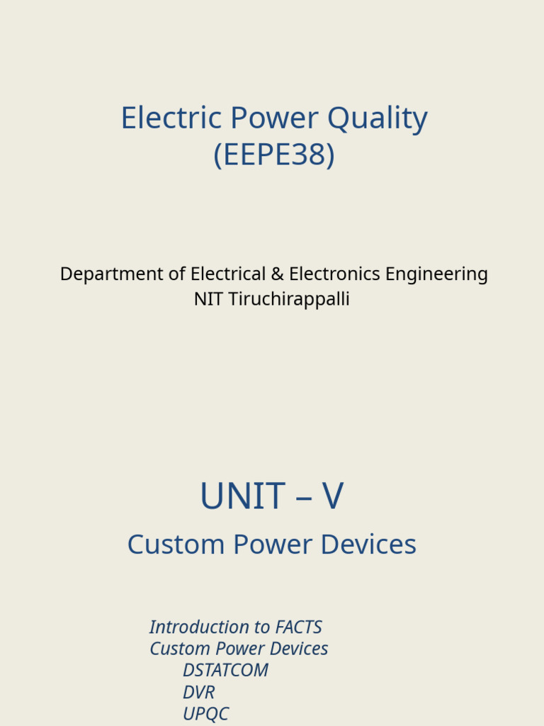 PQ Unit 5 | PDF | Electrical Engineering | Electricity