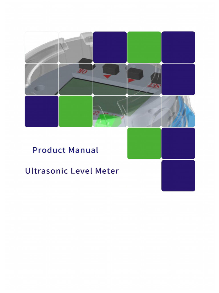 UL800 Intelligent Ultrasonic Level Meter | PDF