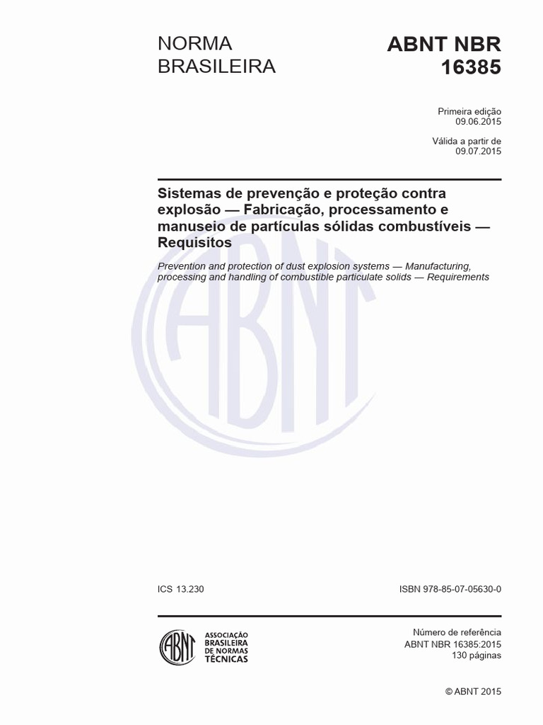 Requisitos para Prevenção de Explosões | PDF