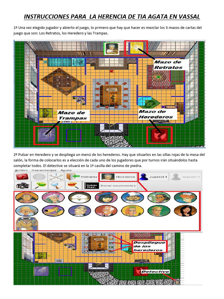 Instrucciones Para Vassal | PDF