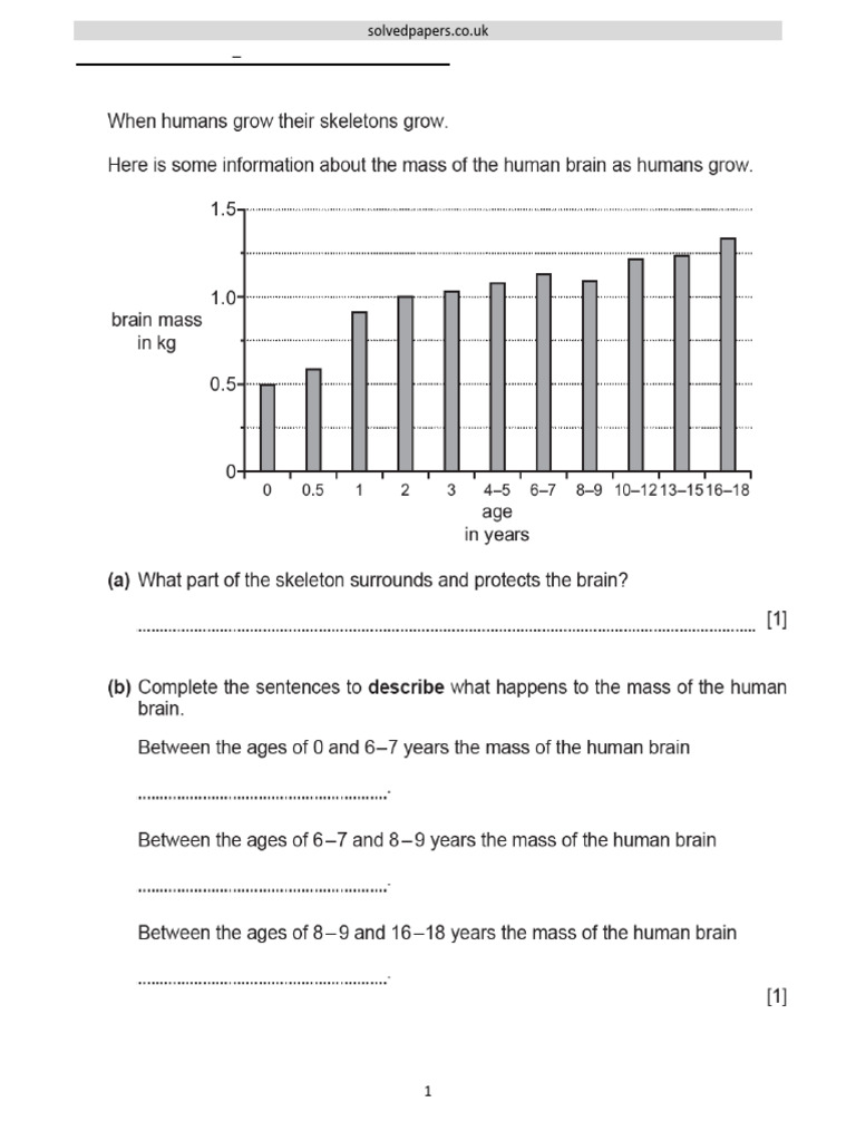 CP2217 Skeleton and Muscles Checkpoint Primary Biology | PDF