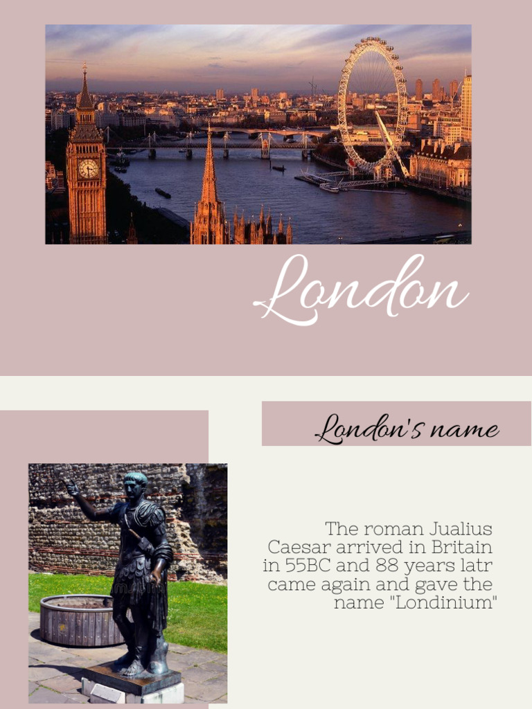 History of London: From Londinium to Today | PDF