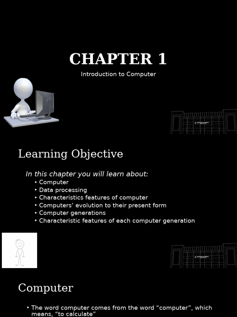 Chapter 1 Introduction To Computer | PDF | Integrated Circuit | Computing