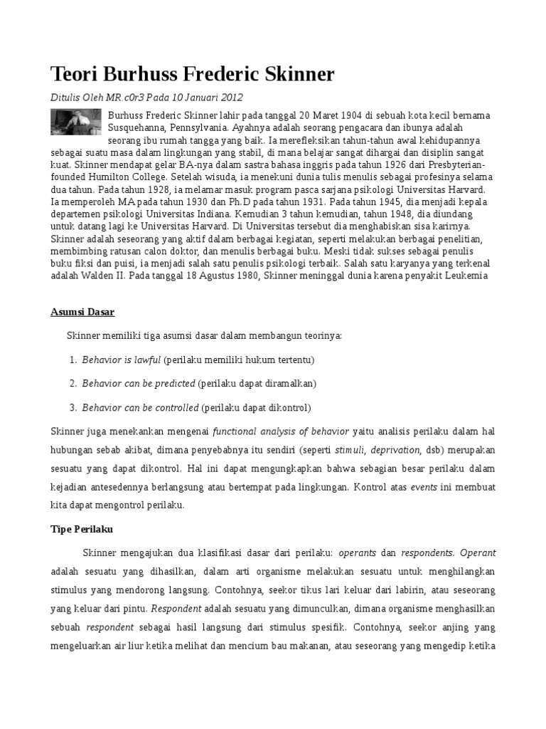 Dasar Teori Token Ekonomi | PDF