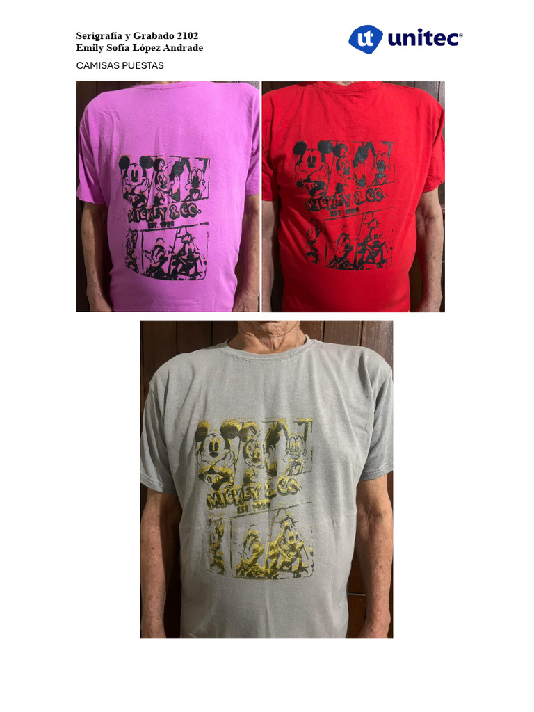 Serigrafia Degradado - Emily Sofía L Andrade | PDF