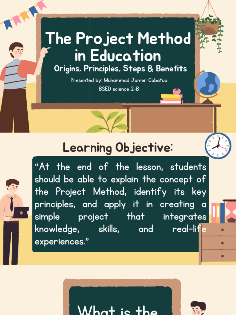 Project Method in Education Explained | PDF | Learning | Liberal Arts ...