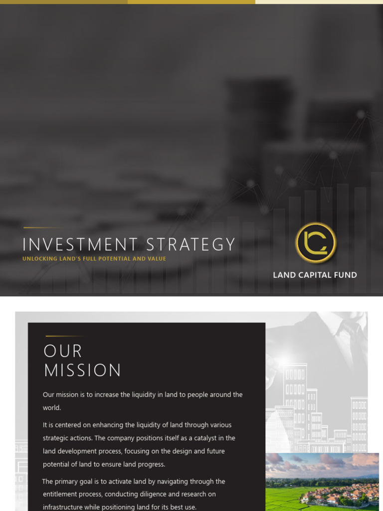 Land Capital Investment Strategy | PDF | Investing | Market Liquidity