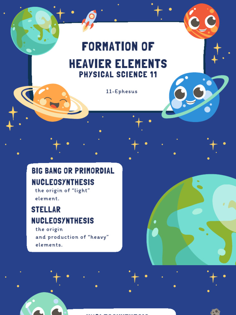 Stellar Nucleosynthesis Explained | PDF | Stars | Chemical Elements