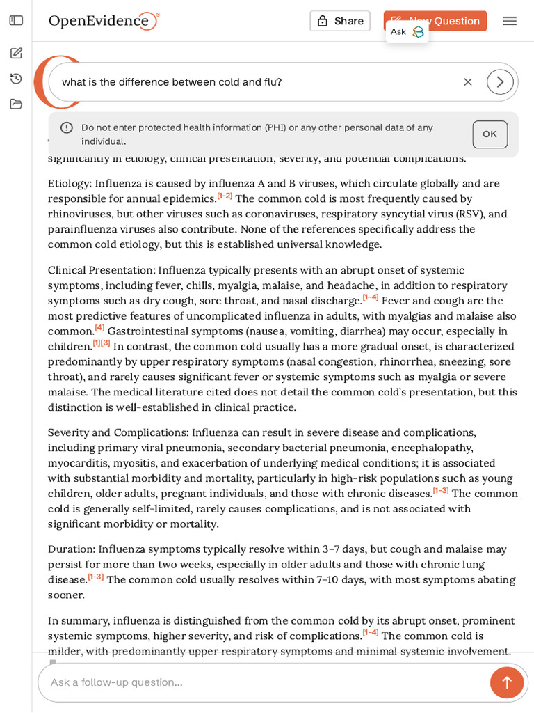 What Is The Difference Between Cold and Flu? | PDF | Common Cold | Influenza