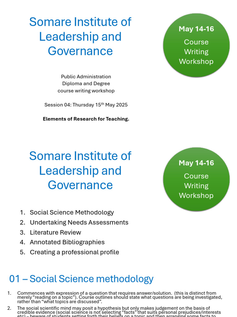 Course Writing Workshop - 04 | PDF | Bibliography