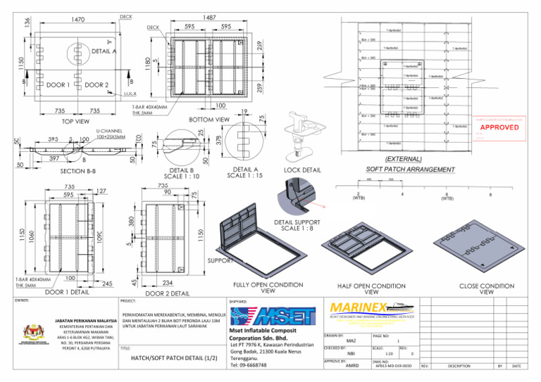 Hatch Soft Patch Details (1-2) | PDF