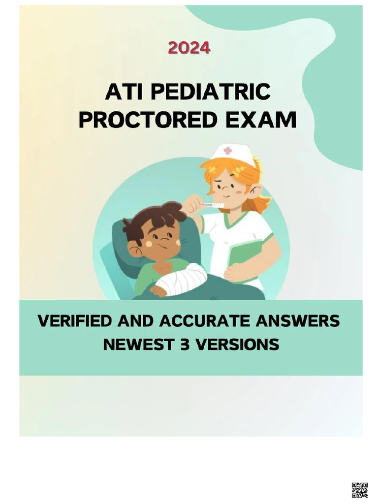 Pediatric Ati Proctored Exam