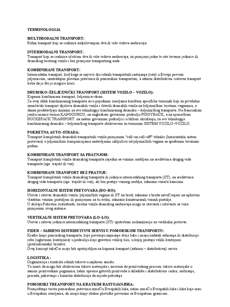 TERMINOLOGIJA | PDF