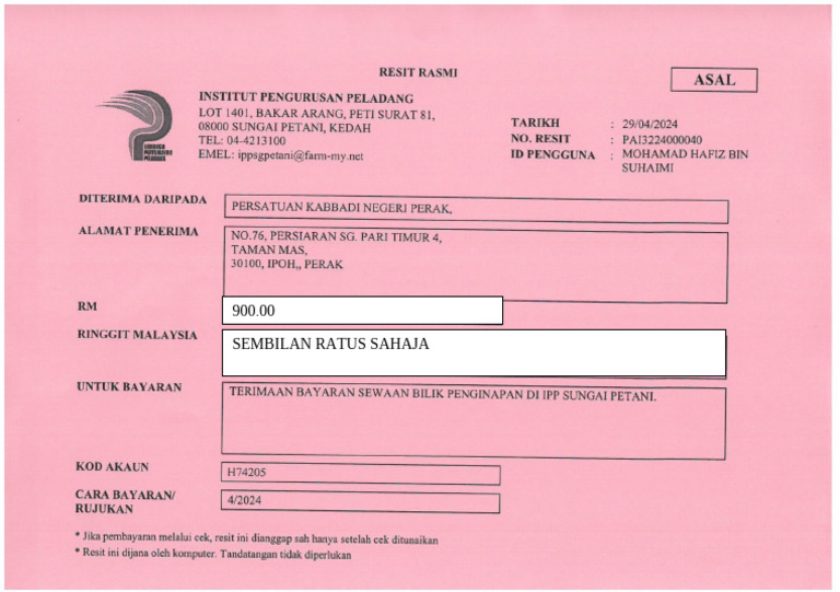 Resit Palsu | PDF