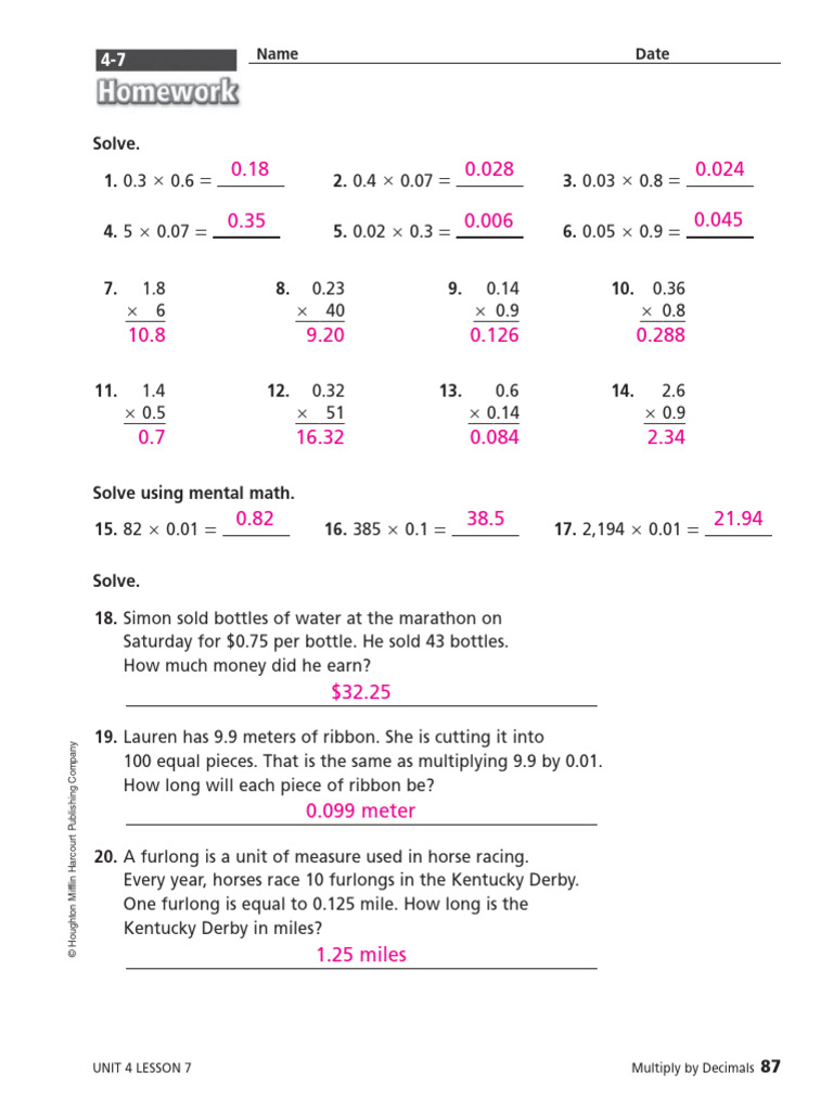 Decimal Multiplication Practice Worksheet | PDF | Chess | Chess Theory