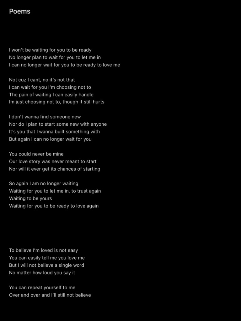 Poems | PDF