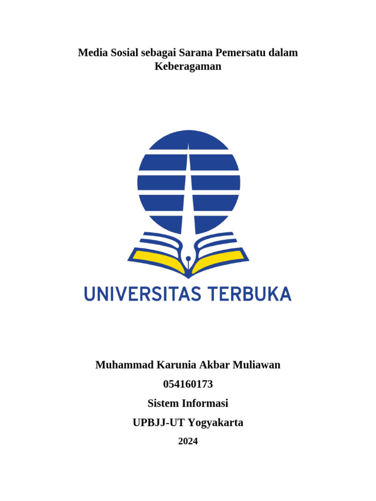 Cover Tugas Ut | PDF