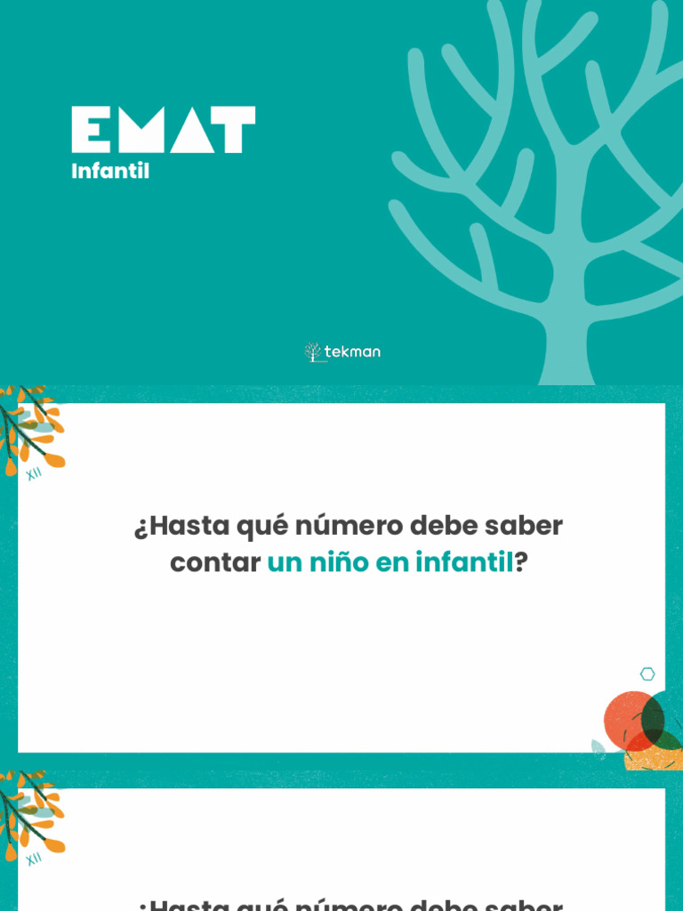 EMAT Infantil Explicado A Las Familias | PDF | Aprendizaje | Pensamiento