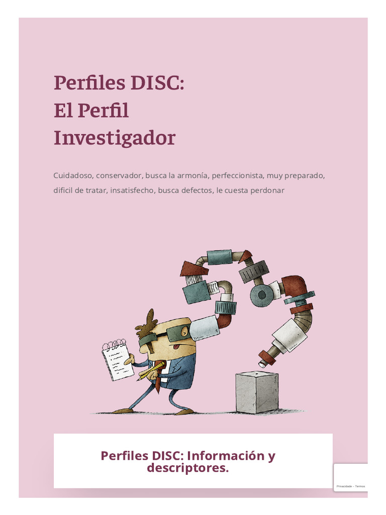 Perfil Investigador | PDF | Ciencias del comportamiento | Sicología