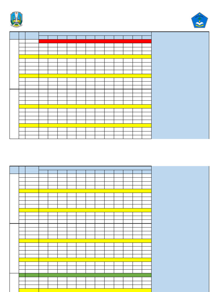 Jadwal KBM Gasal 2025-2026 Merger | PDF