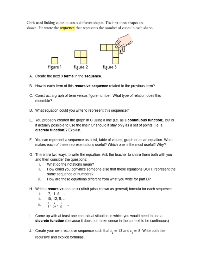 1 Intro To Sequences | PDF