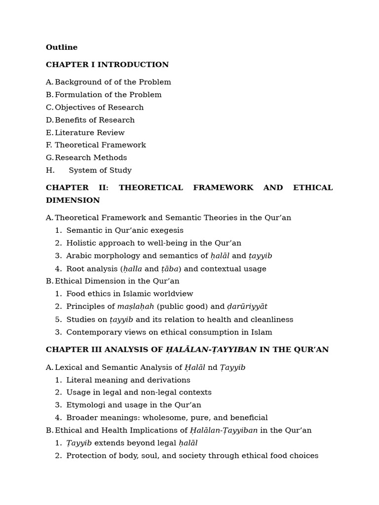Outline (Detailed and Revised) | PDF