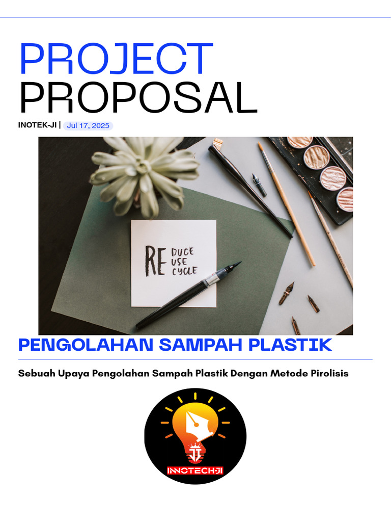 Mesin Pirolisis Pengolah Sampah Plastik | PDF