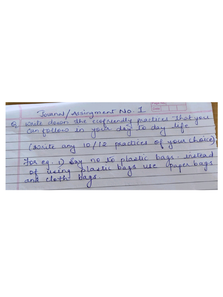 12th EVS Assignment 1 To 5 | PDF