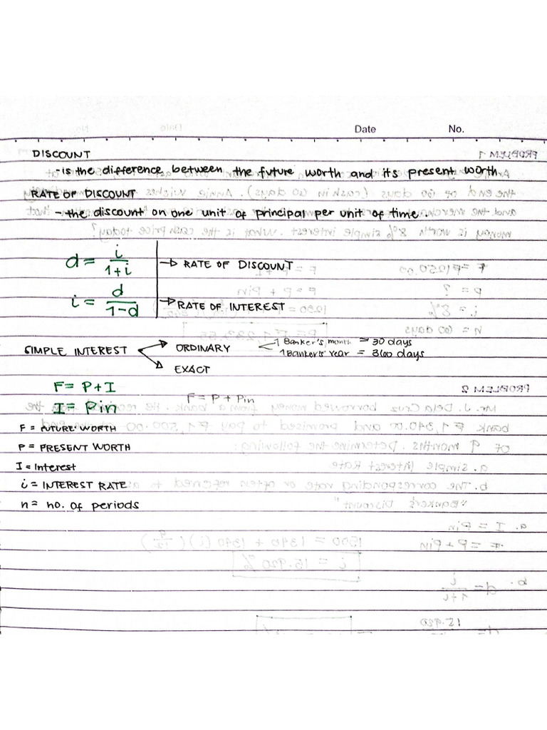 Econ Simple Compound | PDF