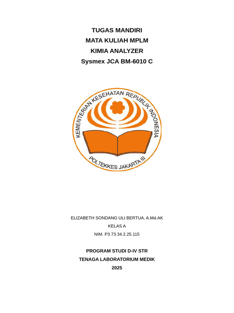 Cover Tugas Mandiri | PDF