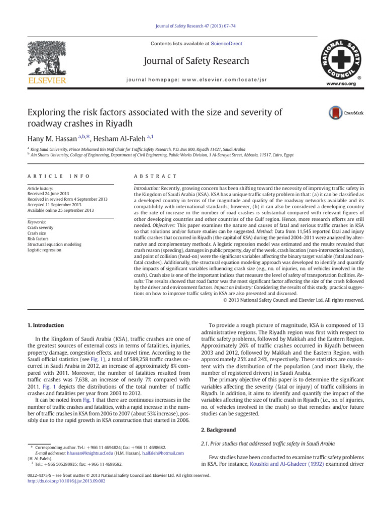 Hassan and Al-Faleh - 2013 - Exploring The Risk Factors Associated With ...