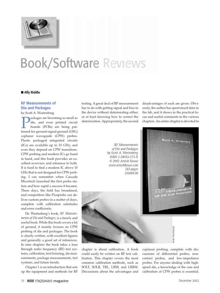 (IEEE Microwave Magazine 2002-Dec Vol. 3 Iss. 4) Riddle, A. - RF ...