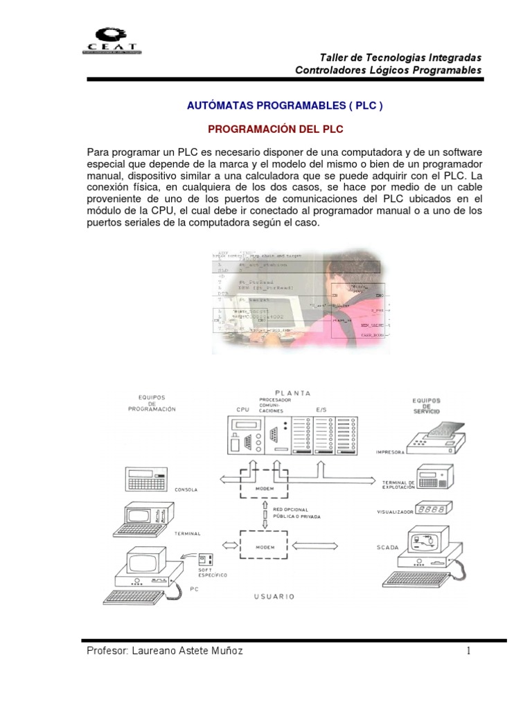 Introduccion Al PLC 2 GTTI | Descargar gratis PDF | Controlador lógico ...
