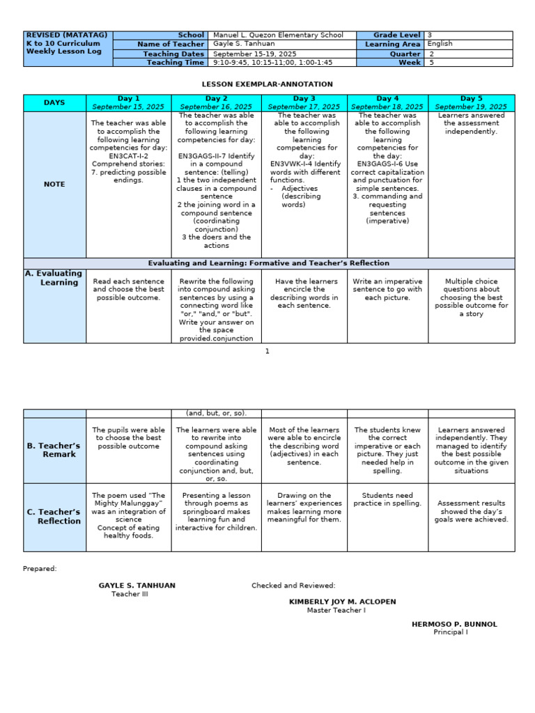 Annotation Template Week 5 | PDF | Behavior Modification | Linguistics