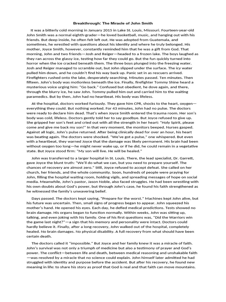 Breakthrough | PDF