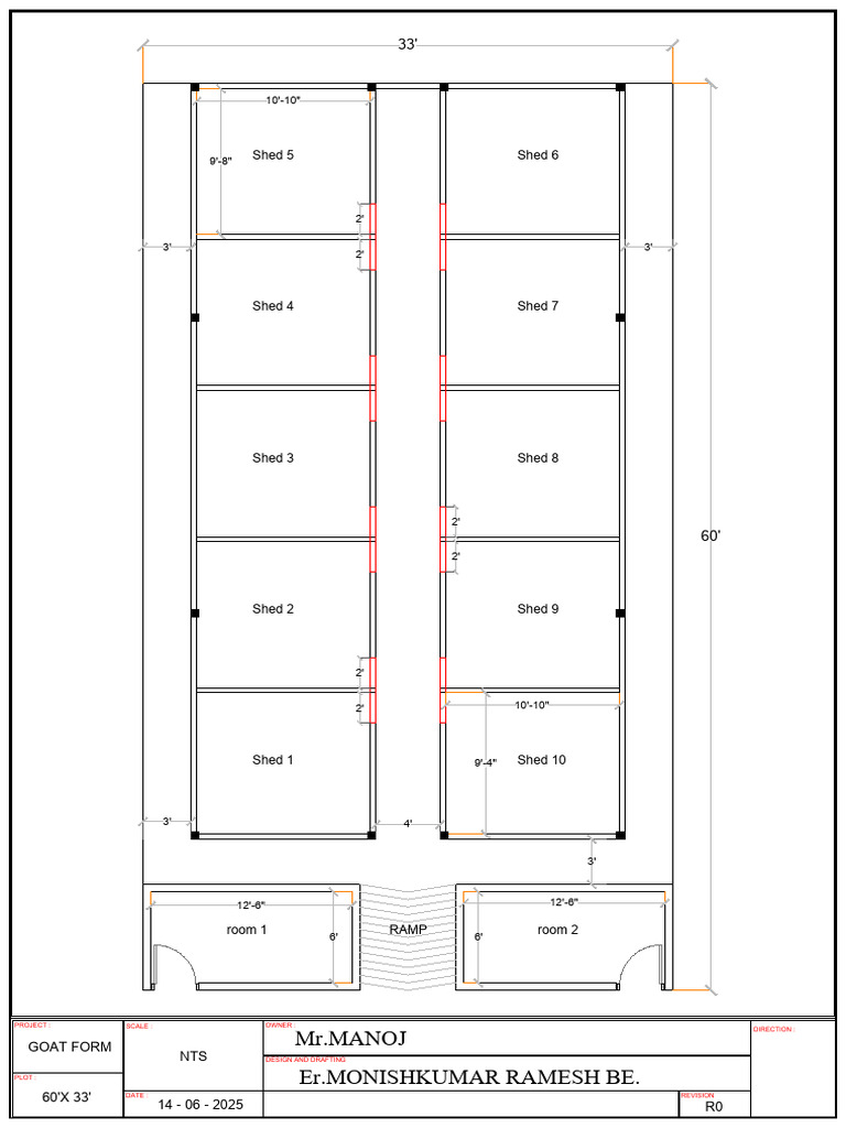 MR Manoj - Goat Form Plan-Layout | PDF