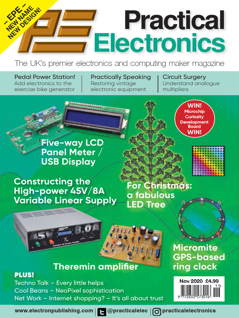 Everyday Practical Electronics 2020 No 11 | PDF | Integrated Circuit ...