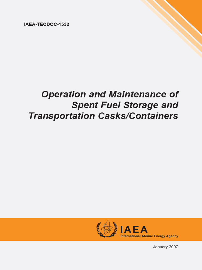 Spent Fuel Cask Operation Guide | PDF | Spent Nuclear Fuel | Nuclear Power