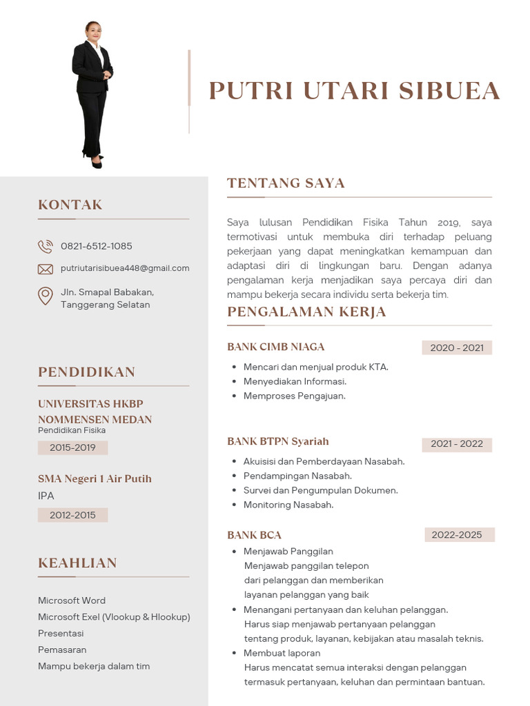CV Putri Utari Sibuea 1 | PDF