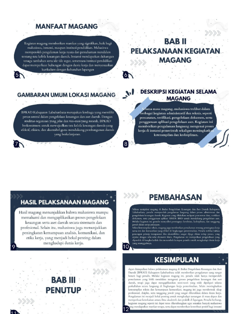 Magang | PDF