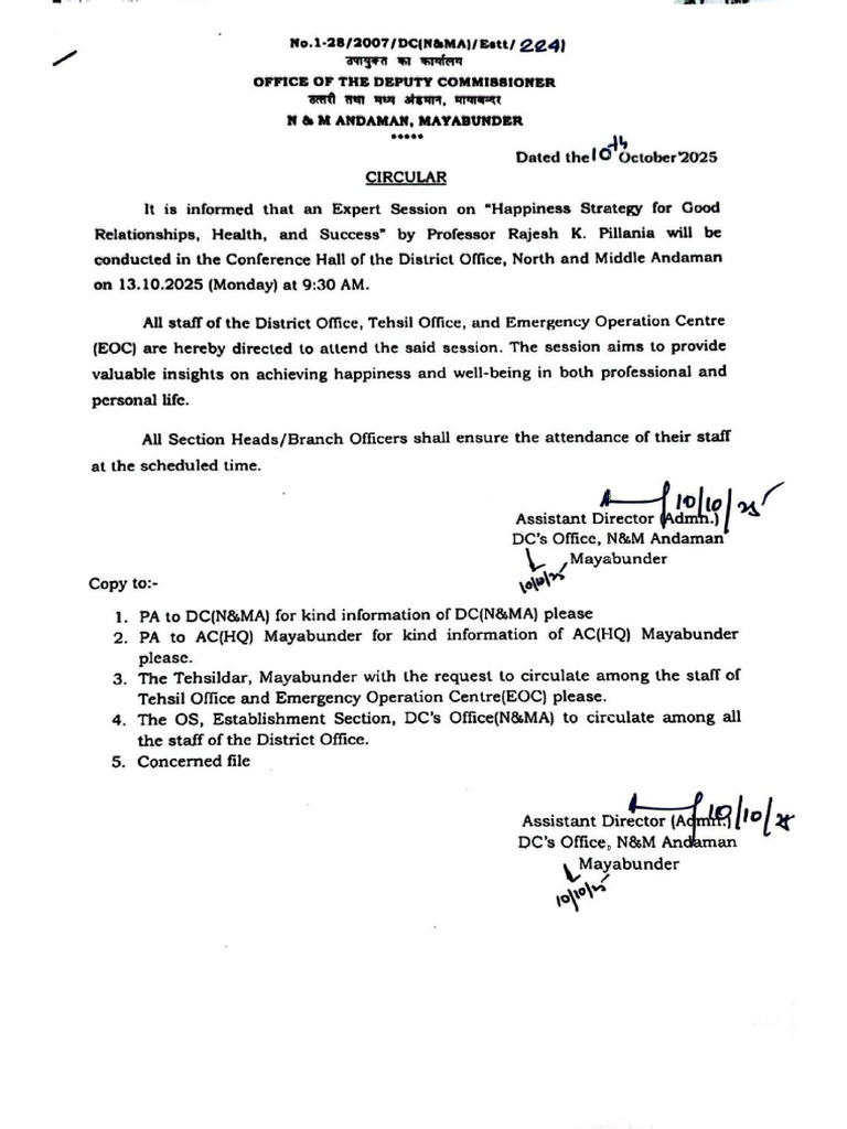 Circular | PDF